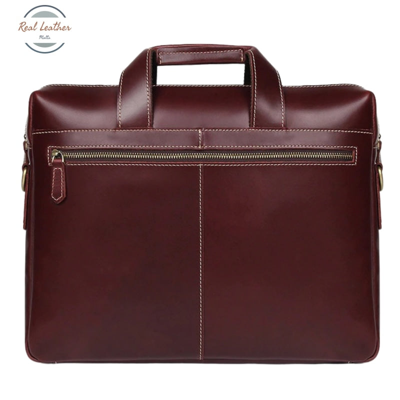 Genuine Leather Briefcase / Laptop Bag – realleathermalta