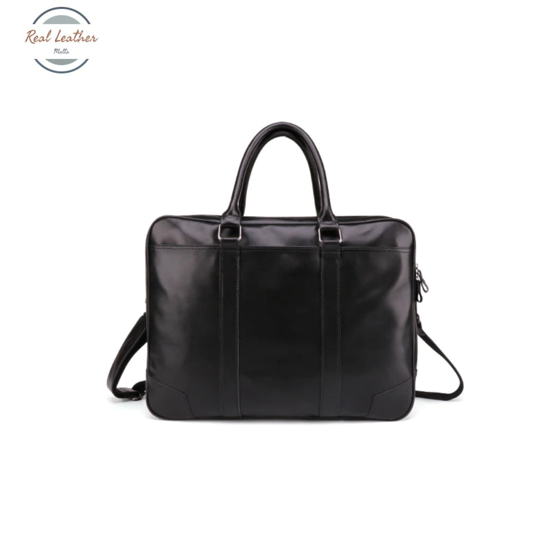 Mens Luxury Leather Business Briefcase – realleathermalta