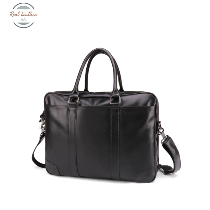 Mens Luxury Leather Business Briefcase – realleathermalta